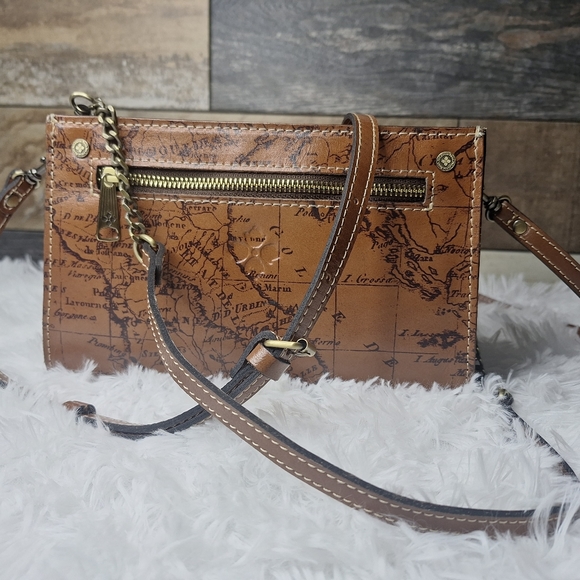 Patricia Nash | Bags | Patricia Nash Turati Leather Crossbody In Riot ...